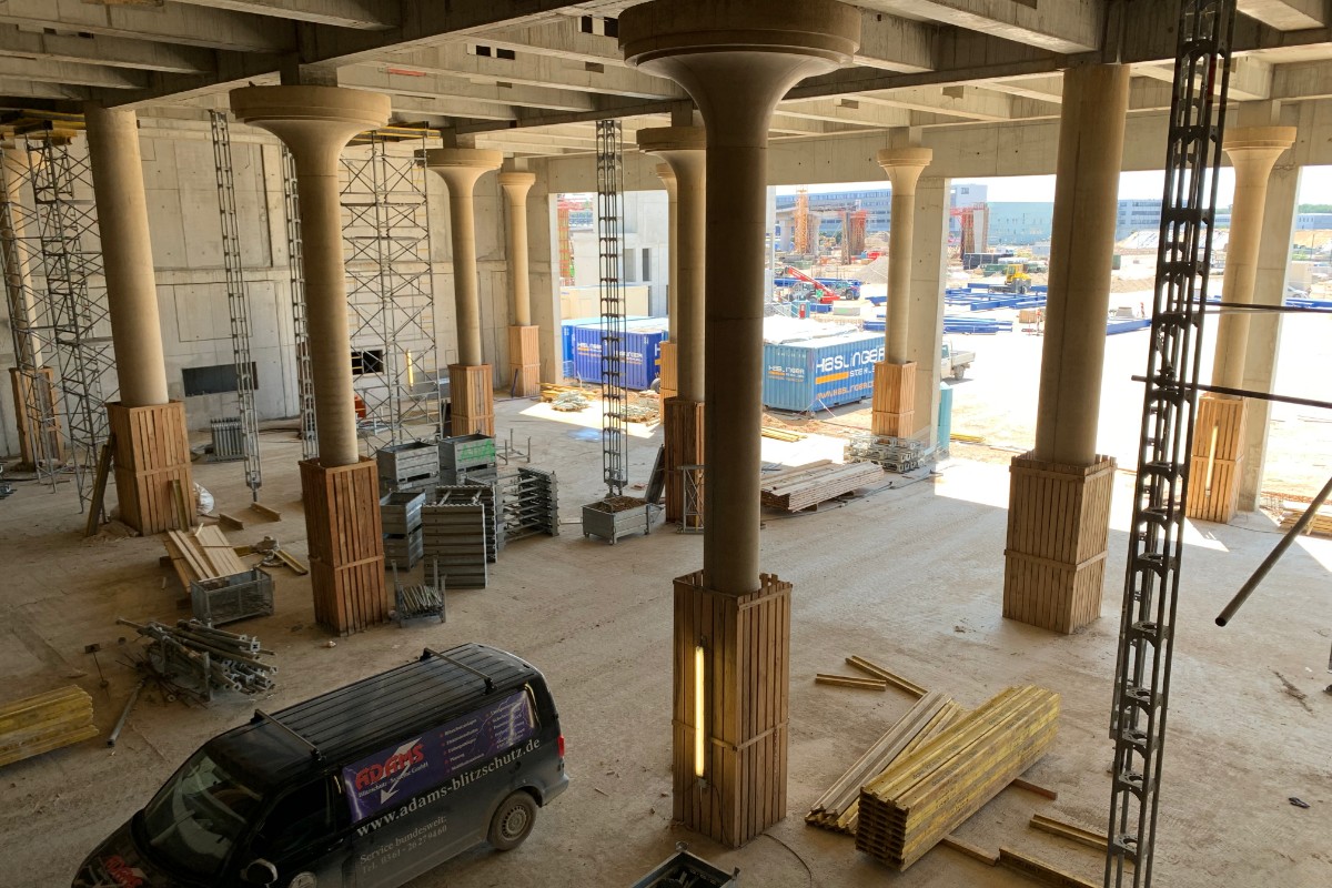 Main building - Building the Future